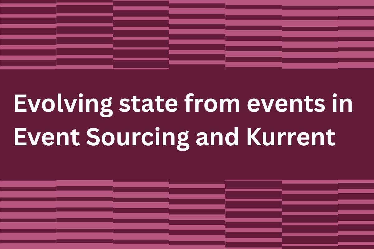 How to Get the Current Entity State from Events