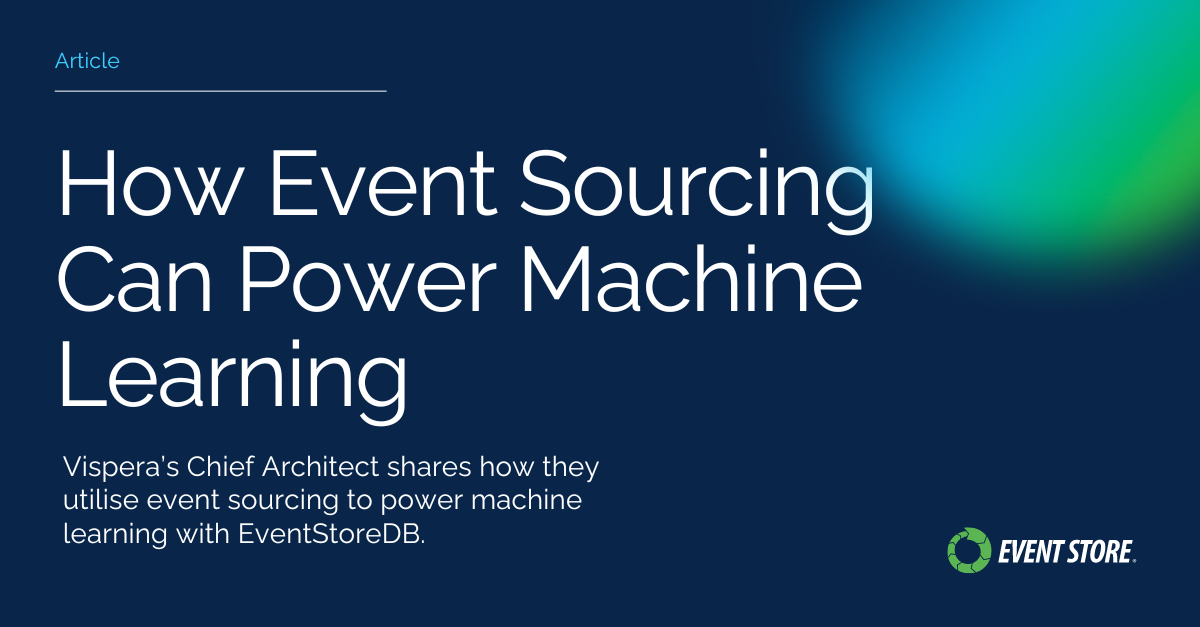How Event Sourcing Can Power Machine Learning